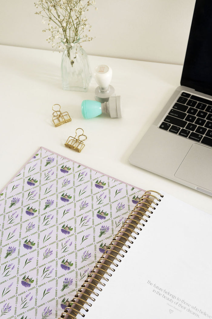2026 Daily Teacher Planner | Lavender Provence