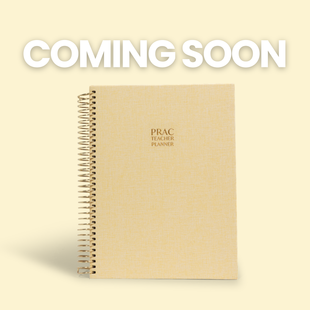 2026 Prac Teacher Planner | Lemon Buttercream