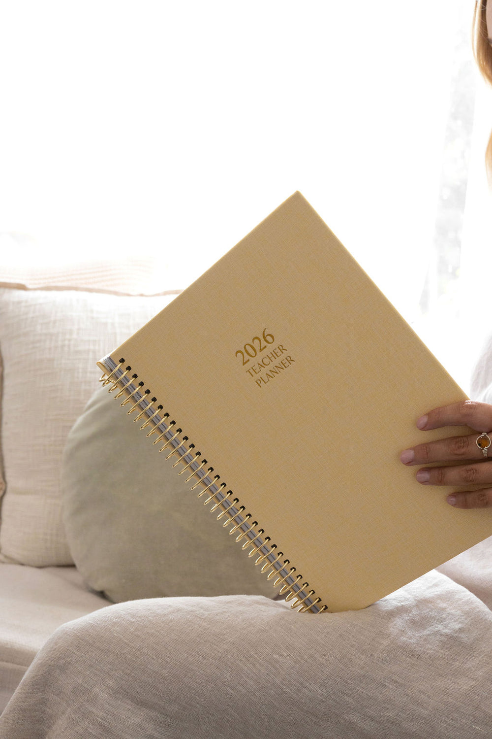 2026 Daily Teacher Planner | Lemon Buttercream